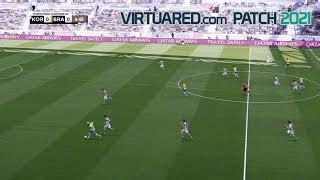 4K EFootball PES 2021 VirtuaRED V4 1 Realistic Real Doovi