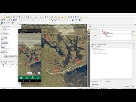 Create A Merginmaps Mapping Project With On The Fly Wedge Buffers Using