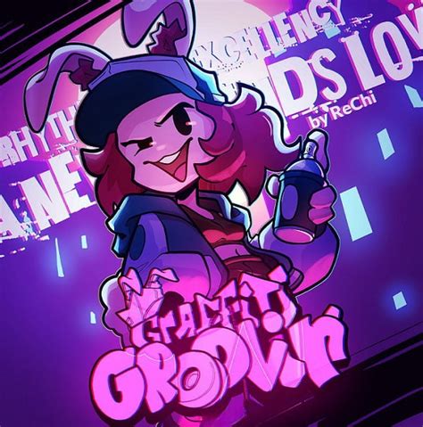 Fnf Graffiti Groovin Vs Skarlet Bunny Play It Online And Unblocked