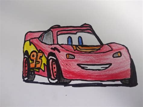 How To Draw Lightning McQueen Really Easy Drawing Tutorial Atelier