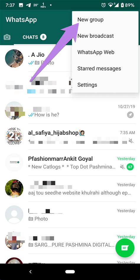 How To Create A WhatsApp Group With Yourself