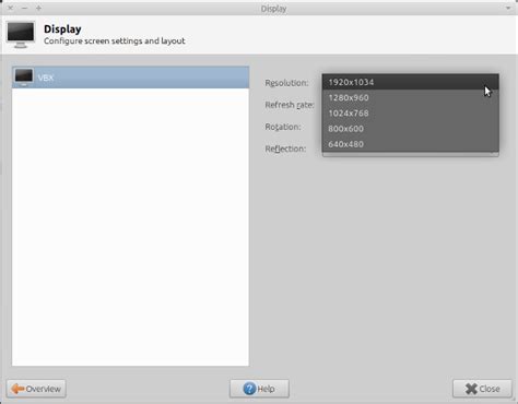 [solved] adjust resolution in xfce4 virtualbox guest 9to5answer