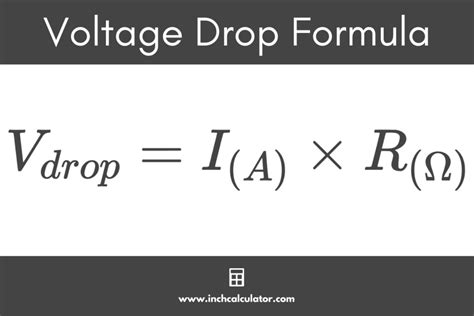Ohm S Law Voltage Drop Calculator