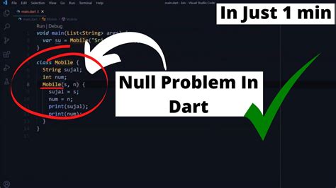 Null Problem In Dart Non Nullable Instance Field Must Be Initialized