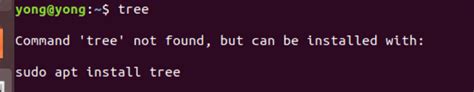 linux ubuntu 不能安装tree命令的详细讲解（无法定位软件包 tree） ubuntu wufa安装tree命令 csdn博客