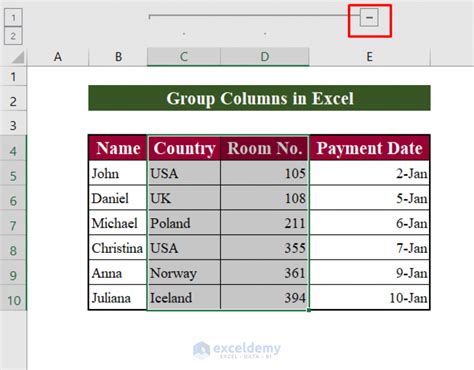 How To Group And Ungroup Columns Or Rows In Excel ExcelDemy