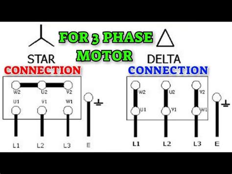 3 Phase Star Delta Motor Connection Diagram Infoupdate Org