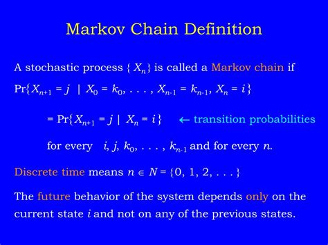 ppt lecture 12 discrete time markov chains powerpoint presentation id 6601473
