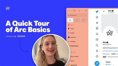 Arc Browser A Quick Tour Of Arc Basics Youtube