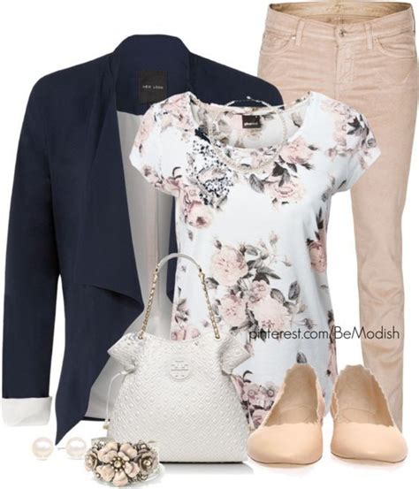 20 Pretty And Chic Polyvore Outfits For Spring Pretty Designs Cute Spring Outfits Spring