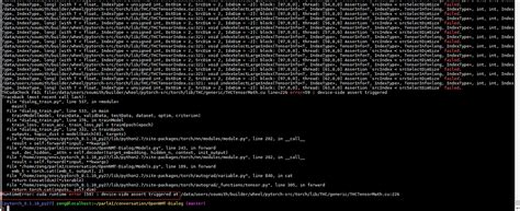 what the error means？ runtimeerror，device side assert triggered pytorch forums