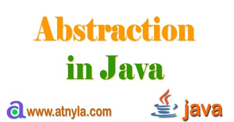 abstract class and method in java atnyla