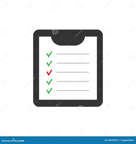 Clipboard With Checklist Icon To Do List Symbol Vector Illustration