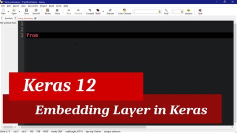 keras tutorial 12 understanding the embedding layer keras youtube