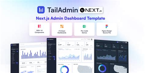 tailadmin free next js tailwind css admin dashboard template next js templates