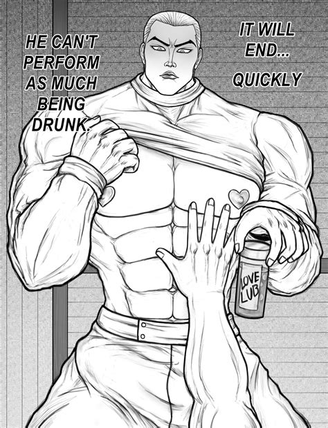 Rule 34 Abs Baki The Grappler Bulge Bulge Through Clothing Clothed Male English Text Erection