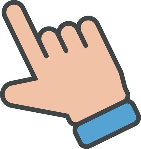 Mouse Cursor Hand Png