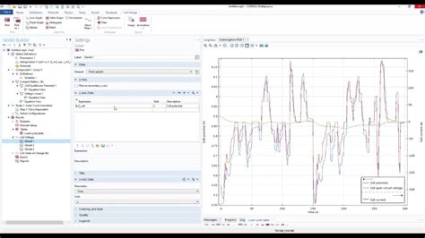 estimation of time dependent parameter in battery using comsol multiphysics youtube