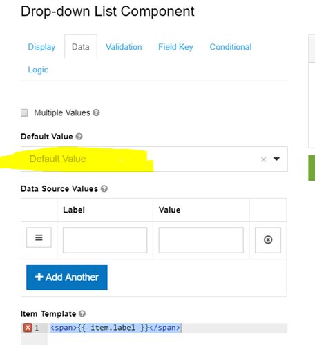 How To Set The Default Value Of A DropDown List In Forms And Some Bugs