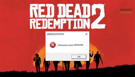RDR2 Error FFFF Fix It Quickly In 4 Ways