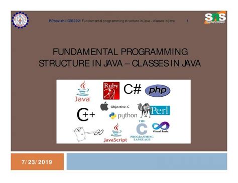 PDF FUNDAMENTAL PROGRAMMING STRUCTURE IN JAVA Package Statement
