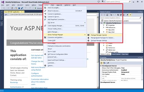 asp identity using mysql storage with an entityframework mysql provider c asp 4 x