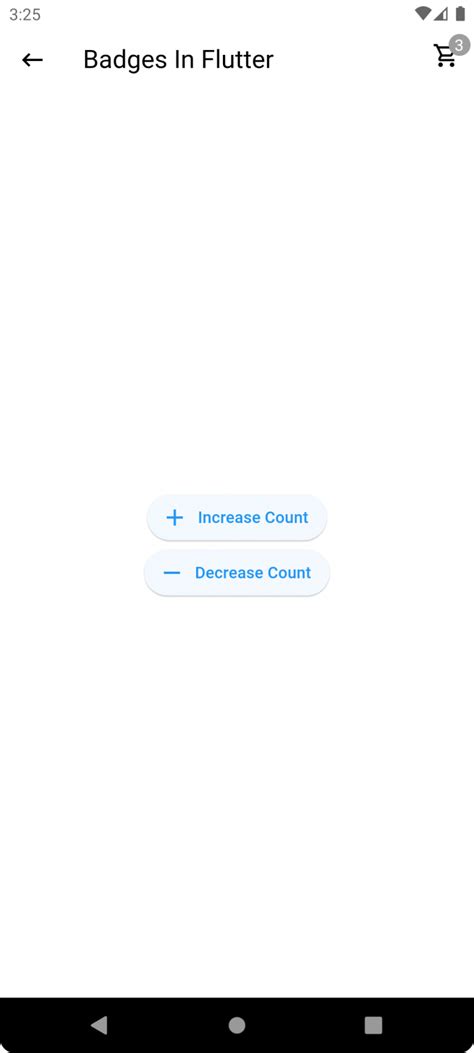 Badges In Flutter Mobikul