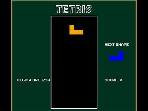 Simple Tetris Game Using Pygame In Python YouTube