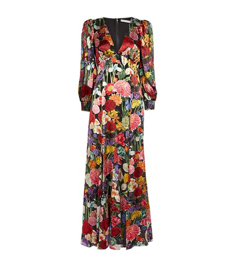 Alice Olivia Floral Tula Maxi Dress Harrods AR