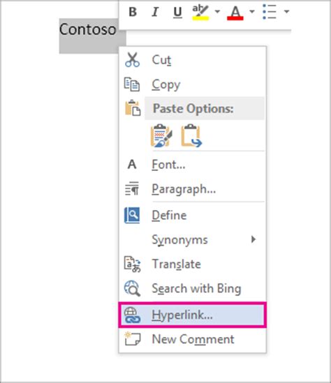 How To Create A Hyperlink In Word Barndad