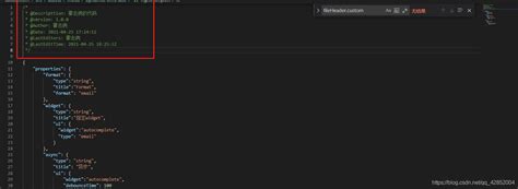 vscode 如何添加头部注释和作者注释 vscode自定义注释作者 csdn博客