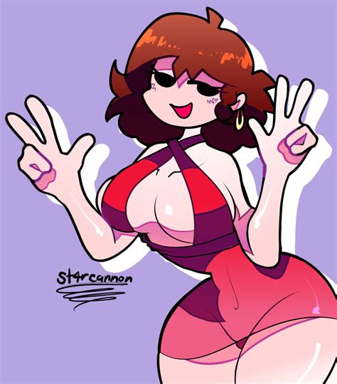 Rule 34 1girls Artist Name Auburn Hair Big Breasts Boob Window Breasts Cleavage Clothed