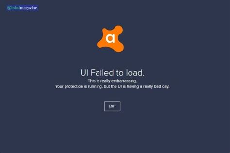 Fix Avast UI Failed To Load Error In Easy Steps 2021 Updates