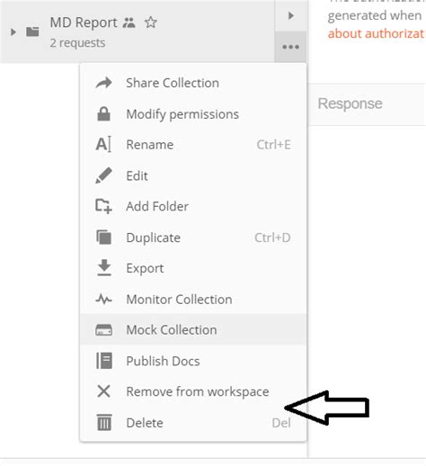 Collections Delete Remove From Workspace Help Postman Community