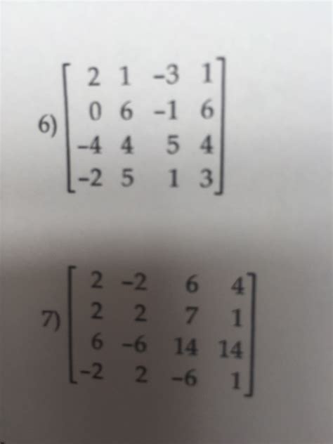 get answer compute the determinant of the matrix by cofactor expansion transtutors