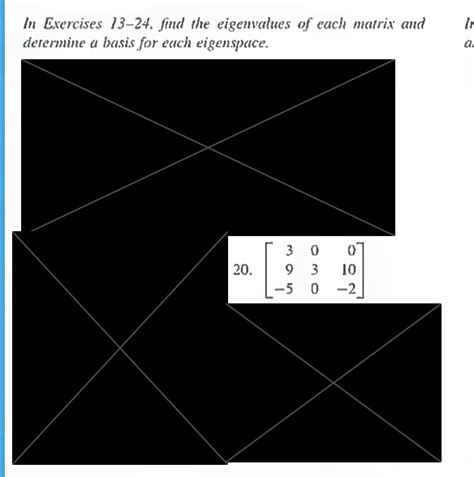 solved in exercises 13 24 find the eigenvalues of each