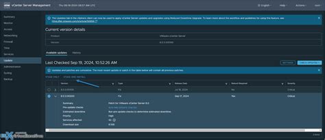 Upgrade Your VMware VCSA To The Latest VCSA 8 U3b Latest Security