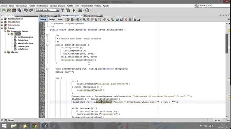 validacion de usuario y contraseña con netbeans y mysql YouTube