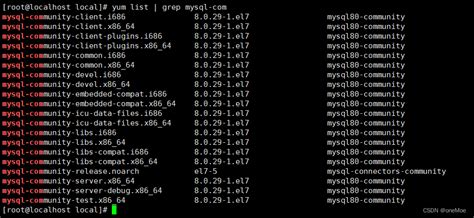 centos7安装mysql8 0 mysql80 community release el7 6 noa的驱动程序 csdn博客