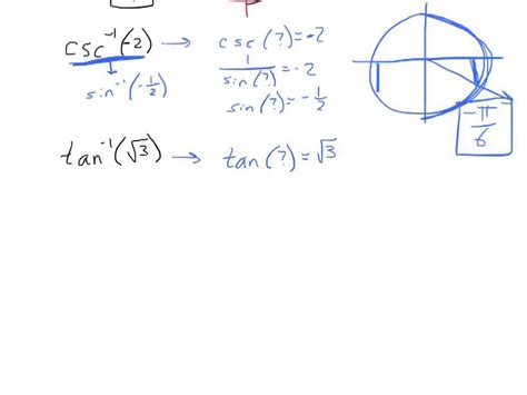 lesson trig 8b principal values of inverse trig functions youtube