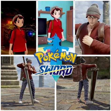 Pokemon Swordshield Male Trainer Rsoulcaliburcreations