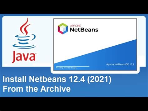 Install Netbeans 12 4 Using The ZIP File And Create Your First Java