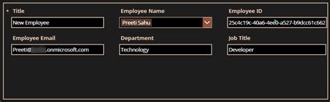 Power Apps Get Current User Email Profile User ID Department