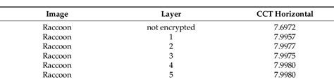 table 9 from fpga based chaotic image encryption using systolic arrays semantic scholar