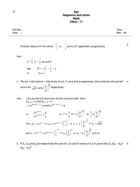 sequence and series pdf mathematical objects mathematics