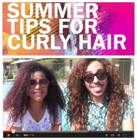 Summer Tips For Curly Hair Crafty Chica