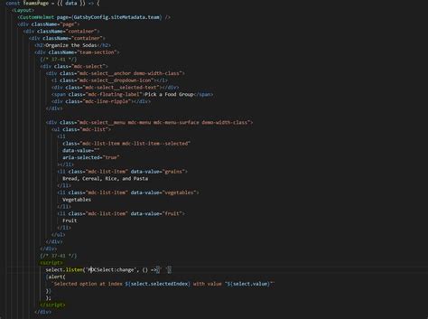 reactjs typeerror cannot read property queryselector of null stack overflow