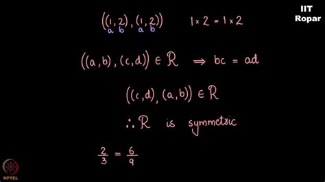 equivalence relation example 4 youtube