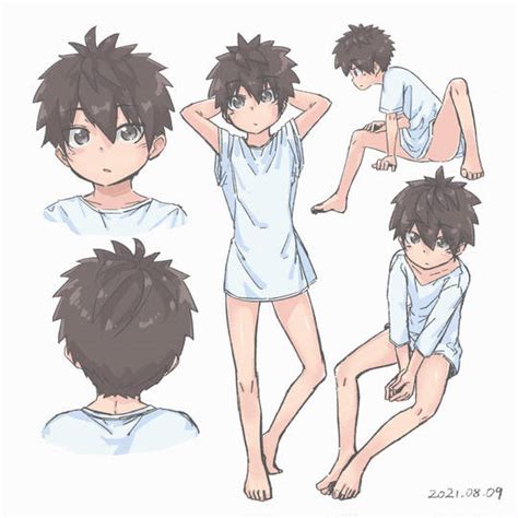 過去のリハビリで描いた男の子 KURO