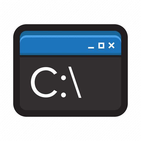 Powershell Terminal Command Line Console Command Prompt Icon